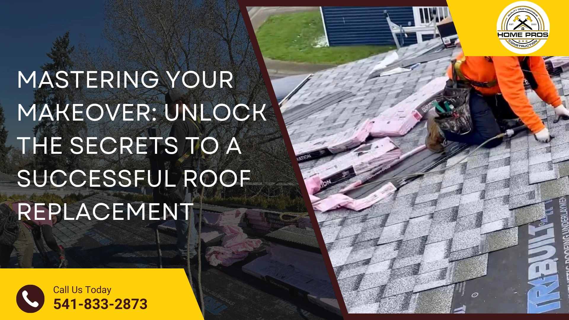 Unlock The Secrets To A Successful Roof Replacement-HomePros